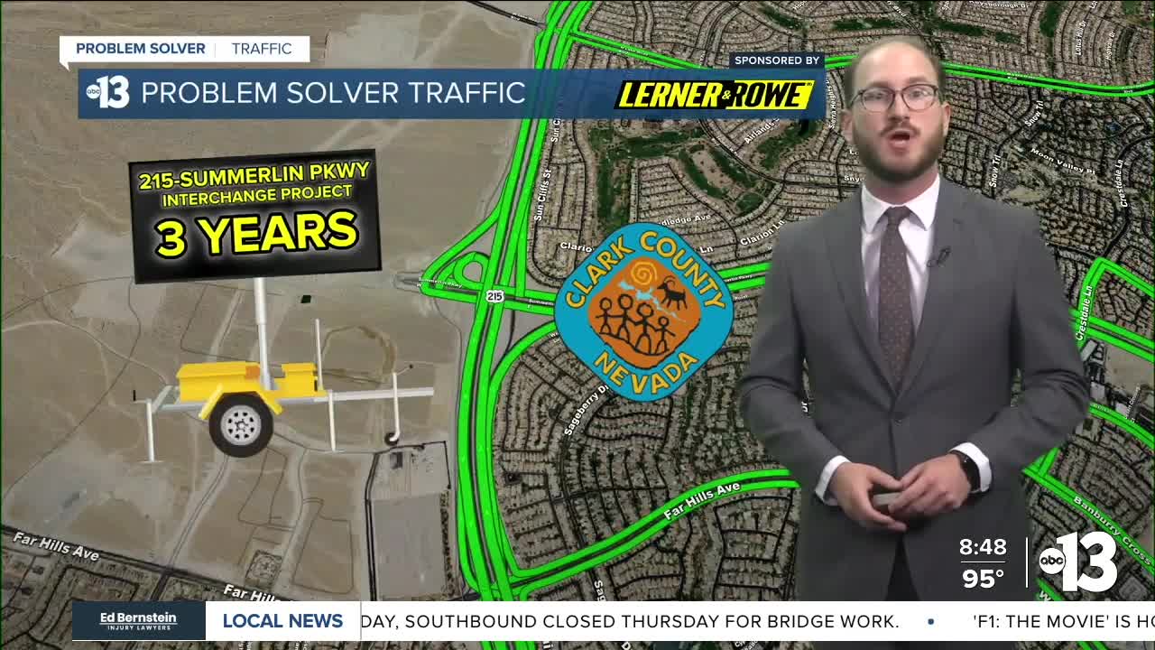 215-Summerlin Parkway Interchange project expected to take 3 years