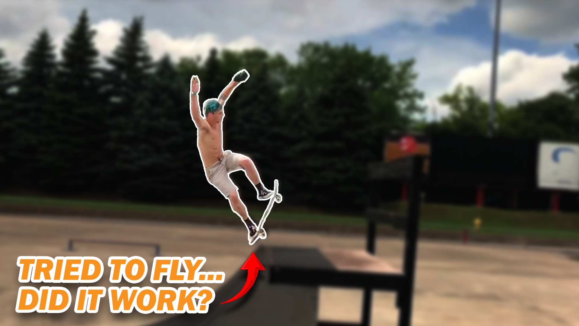 Skate Trick in Action – Did He Land It or Fail? 🛹🔥