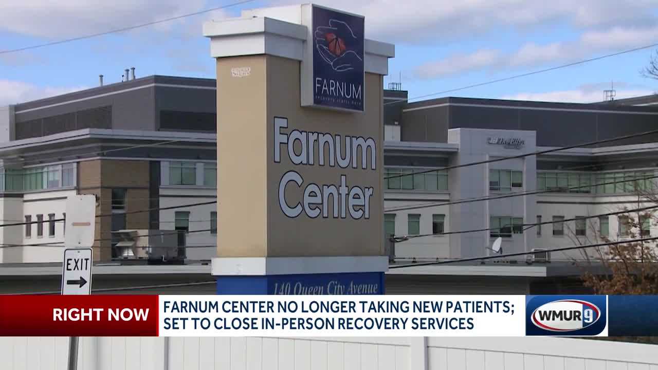 Farnum Center set to close in-person recovery services