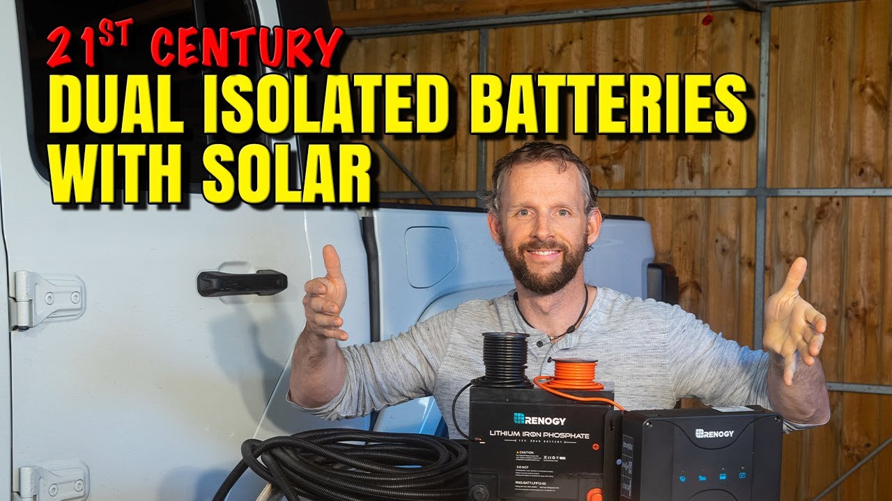21st Century Dual Isolated Batteries - WITH SOLAR for Overland vehicles