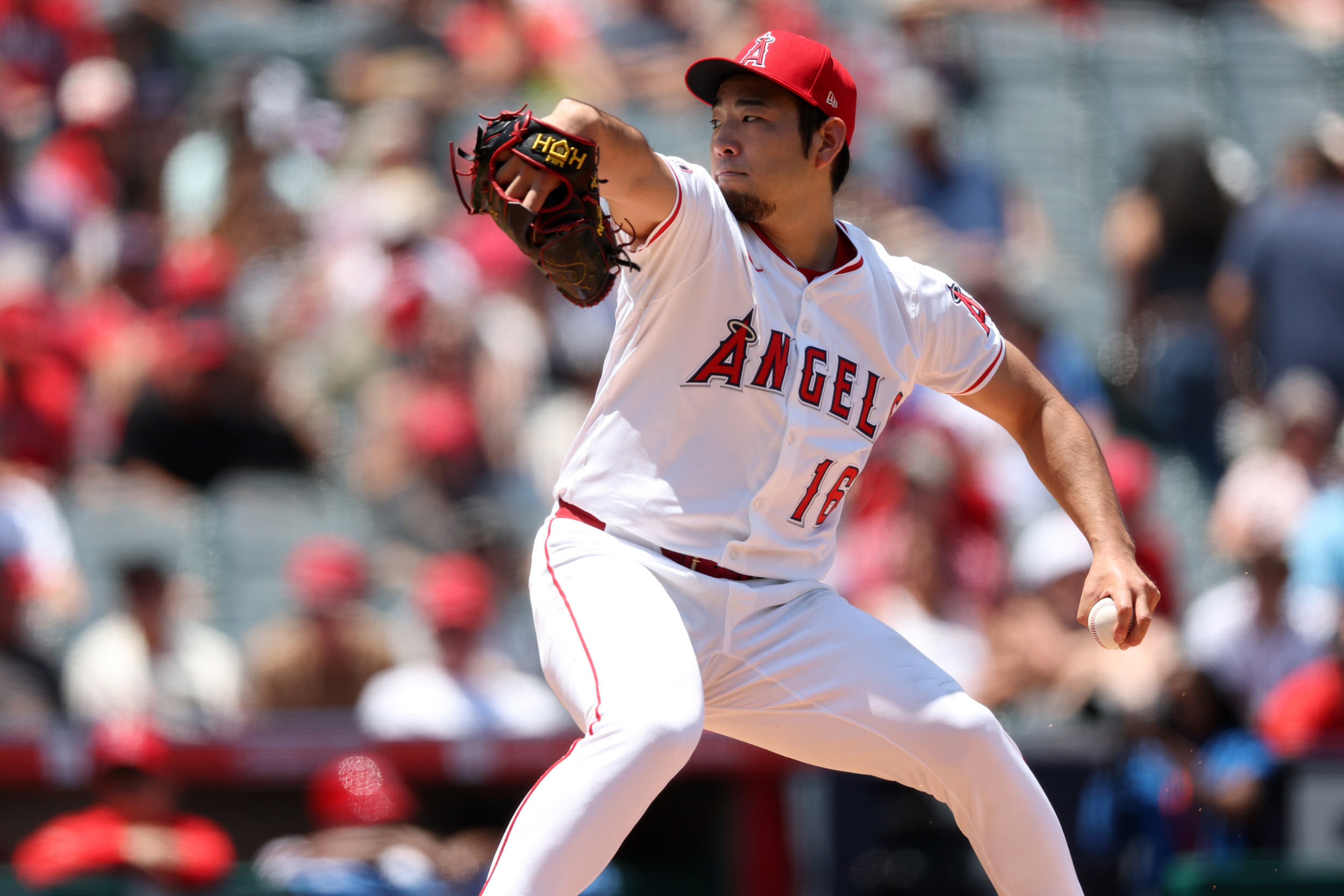 Angels use pitching gem, home runs to sweep Red Sox