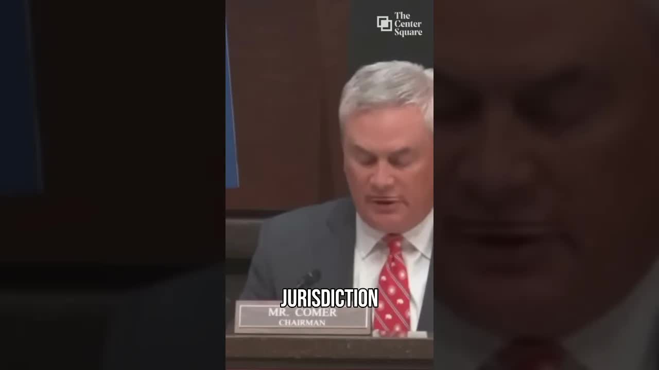 Representative James Comer starting out the hearing.
