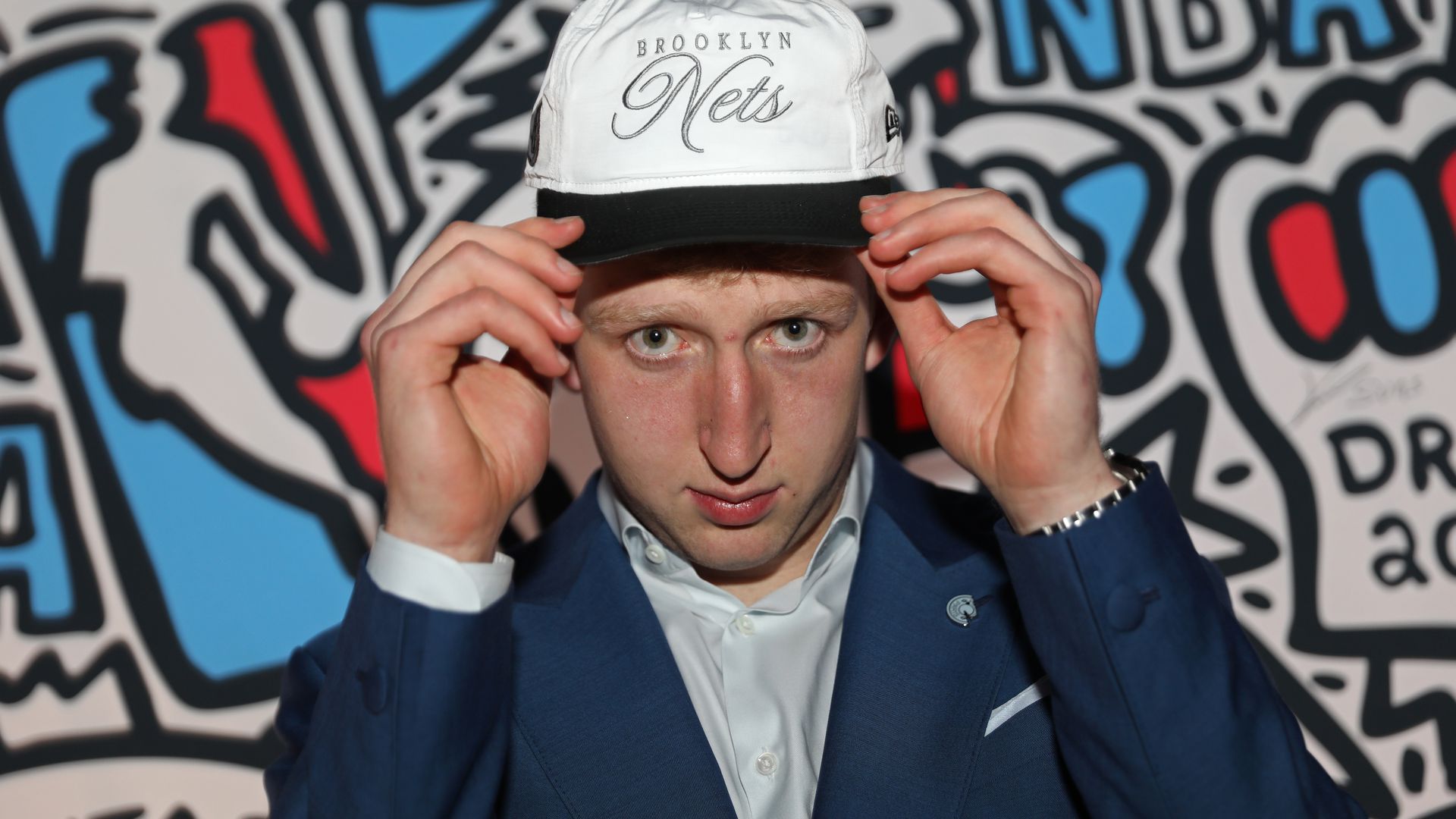 With #27 pick, Brooklyn Nets select Danny Wolf, Michigan center