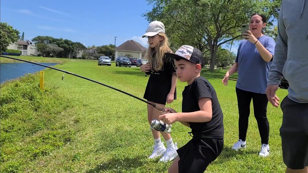 First-Ever Peacock Bass! Epic Catch in Miami with Monster Mike