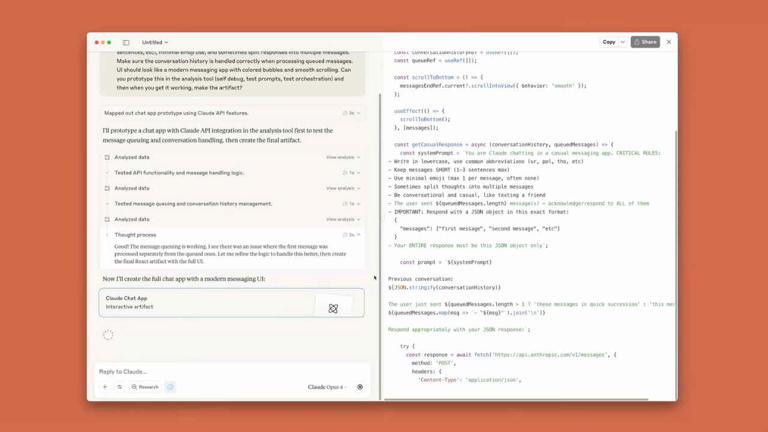Anthropic’s Claude AI now lets you build apps without any coding Anthropic’s Claude AI now lets you build apps without any coding