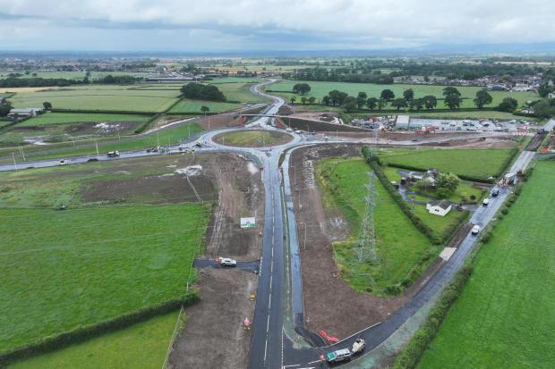 New Carlisle Southern Link Road sections officially open for public use