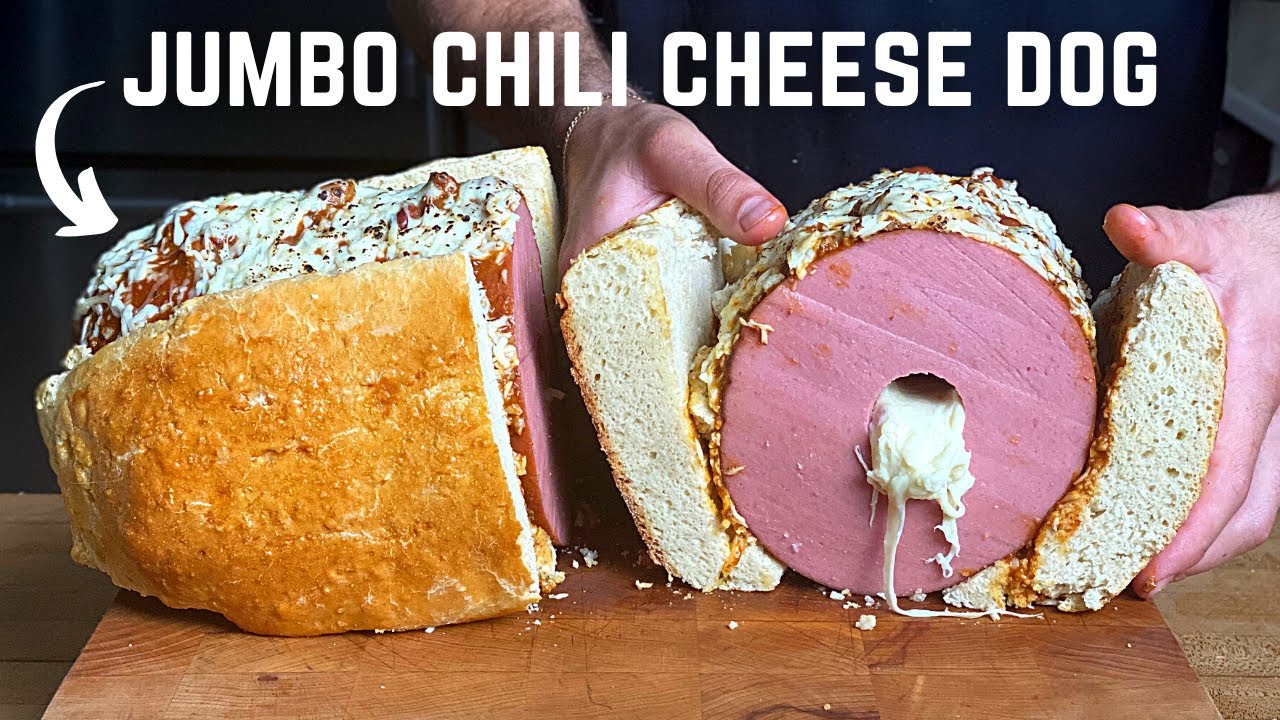 We Made the Ultimate Jumbo Chili Cheese Dog