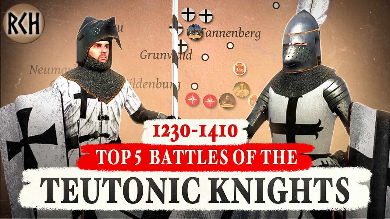 Top 5 Battles of the Teutonic Knights | 1230-1410