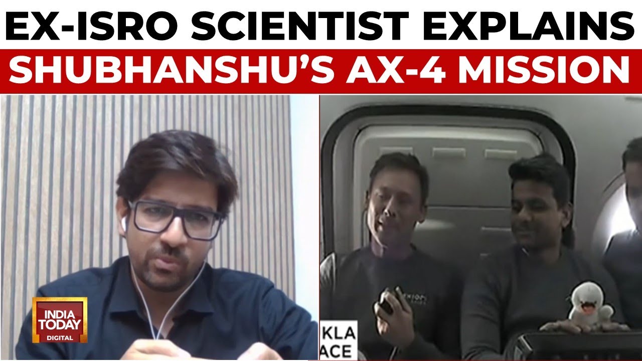 Former Isro scientist Manish Purohit explains Shubhanshu Shukla's Axiom ...