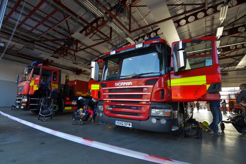 'Large explosions' at fire in Surrey town 'may have been started ...