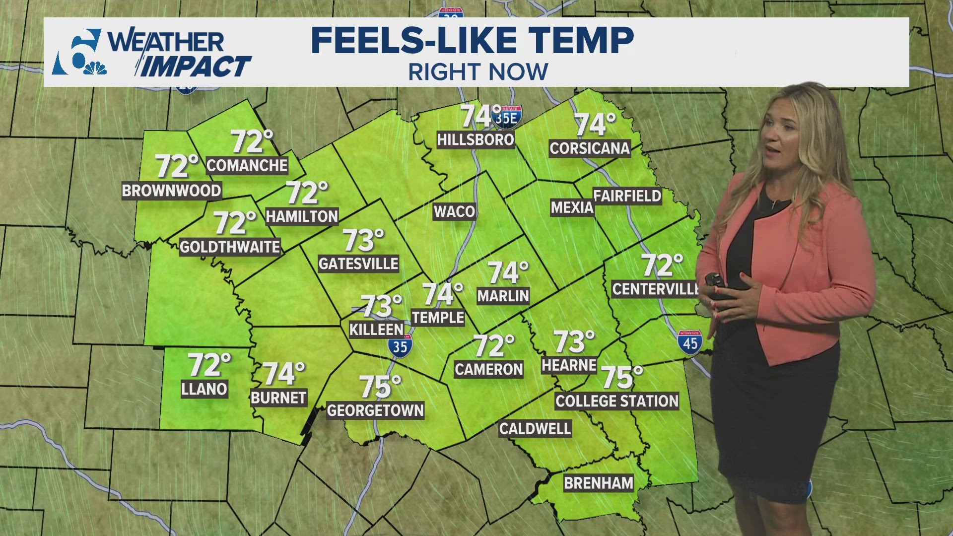 Another warm and humid day today | Central Texas Forecast