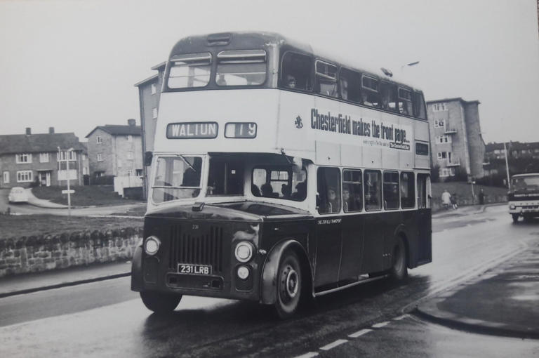 In pictures: This is what buses in Chesterfield looked like from the ...