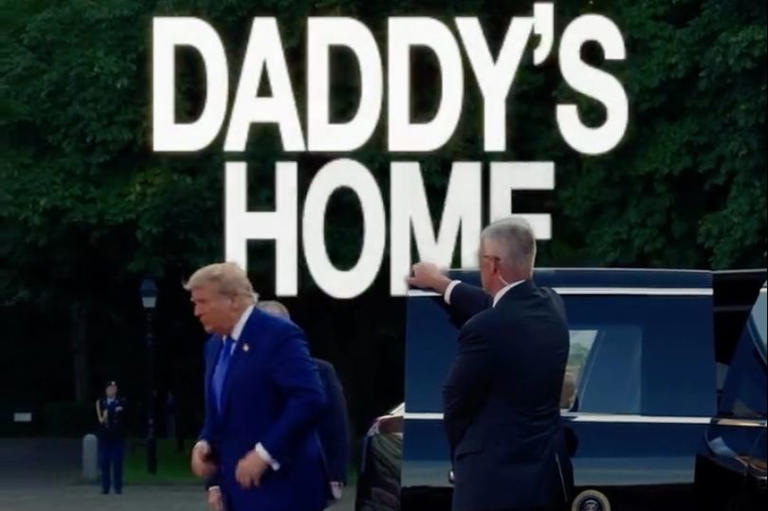 White House posts bizarre 'Daddy Donald' video as Trump leans into NATO ...