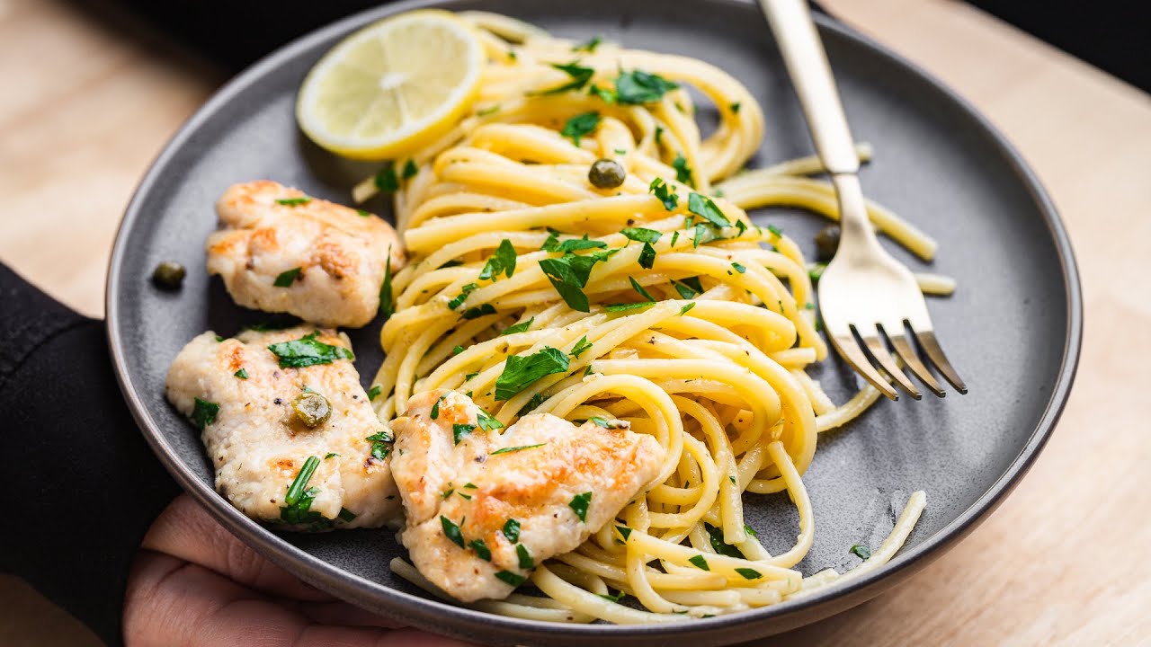 Healthy Twist on Chicken Piccata | Light, Fresh, Delicious