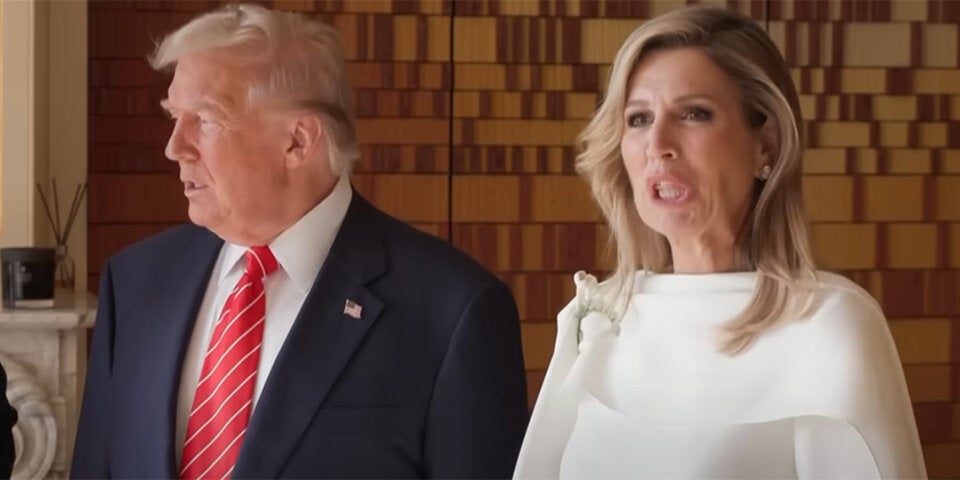 "König Maxima rocks!": Hier verarscht Maxima Trump und wird dafür gefeiert