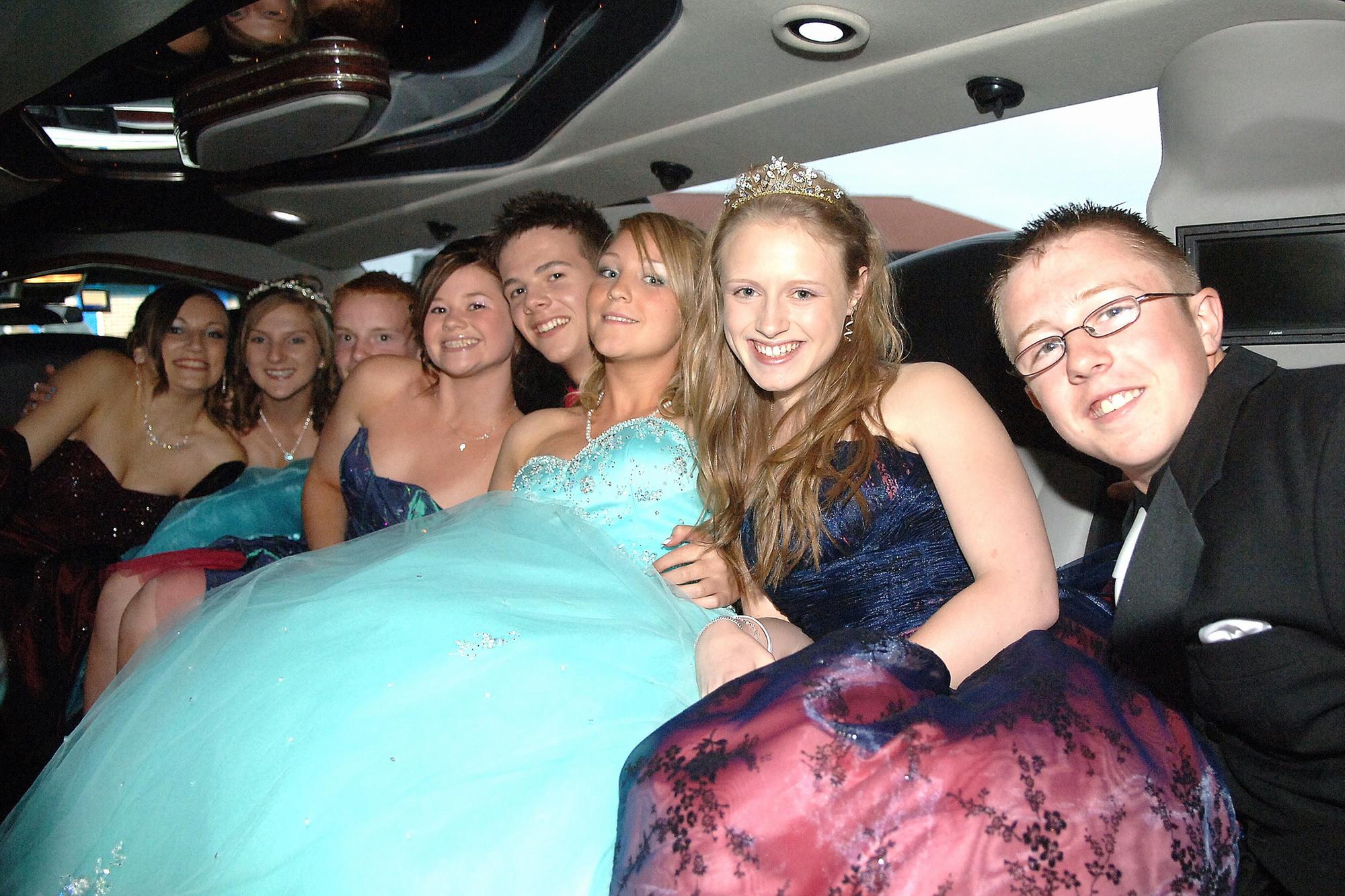 Looking back at The Angmering School prom 2008 with its ice theme