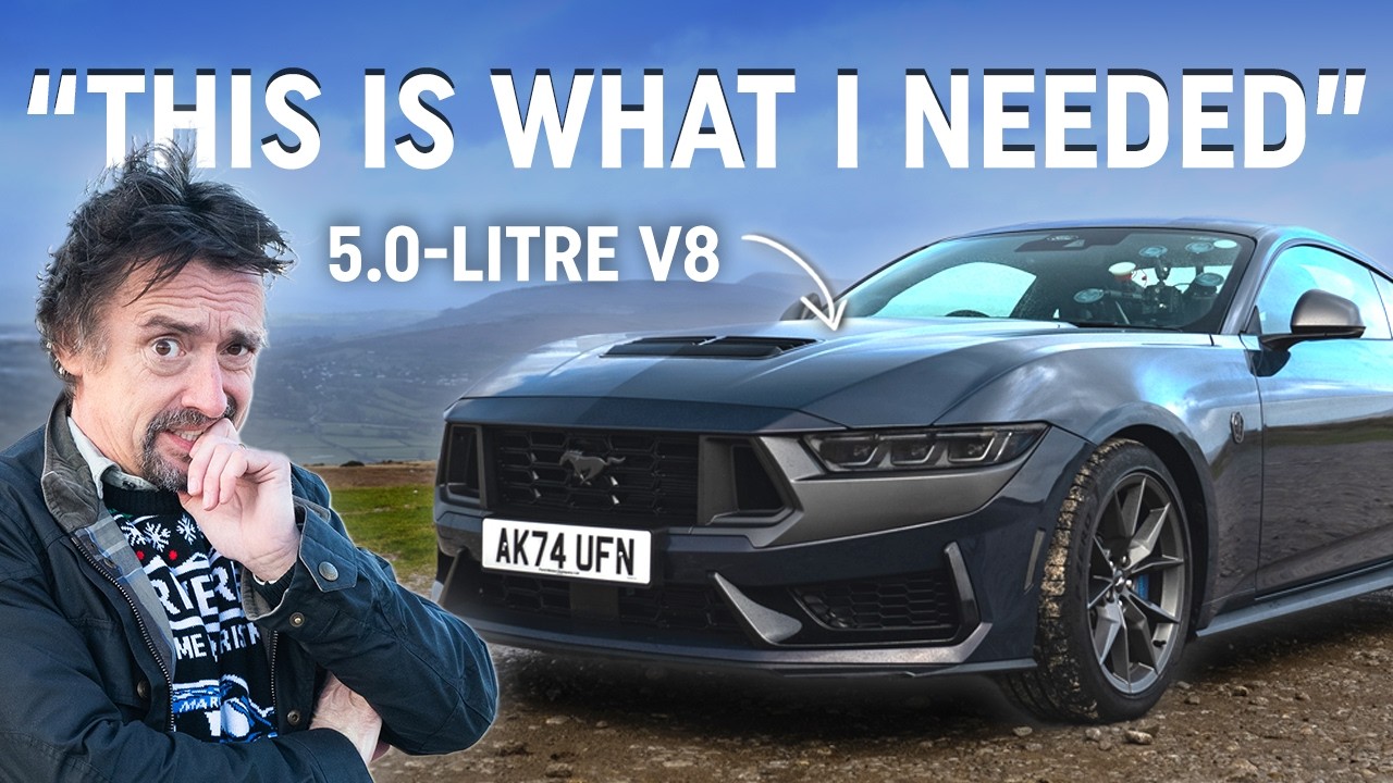 Richard Hammond Finally Drives The Ford Mustang Dark Horse Worth The
