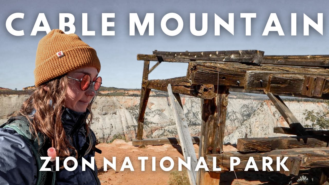 Hiking Cable Mountain - Zion National Park - East Mesa Adventure