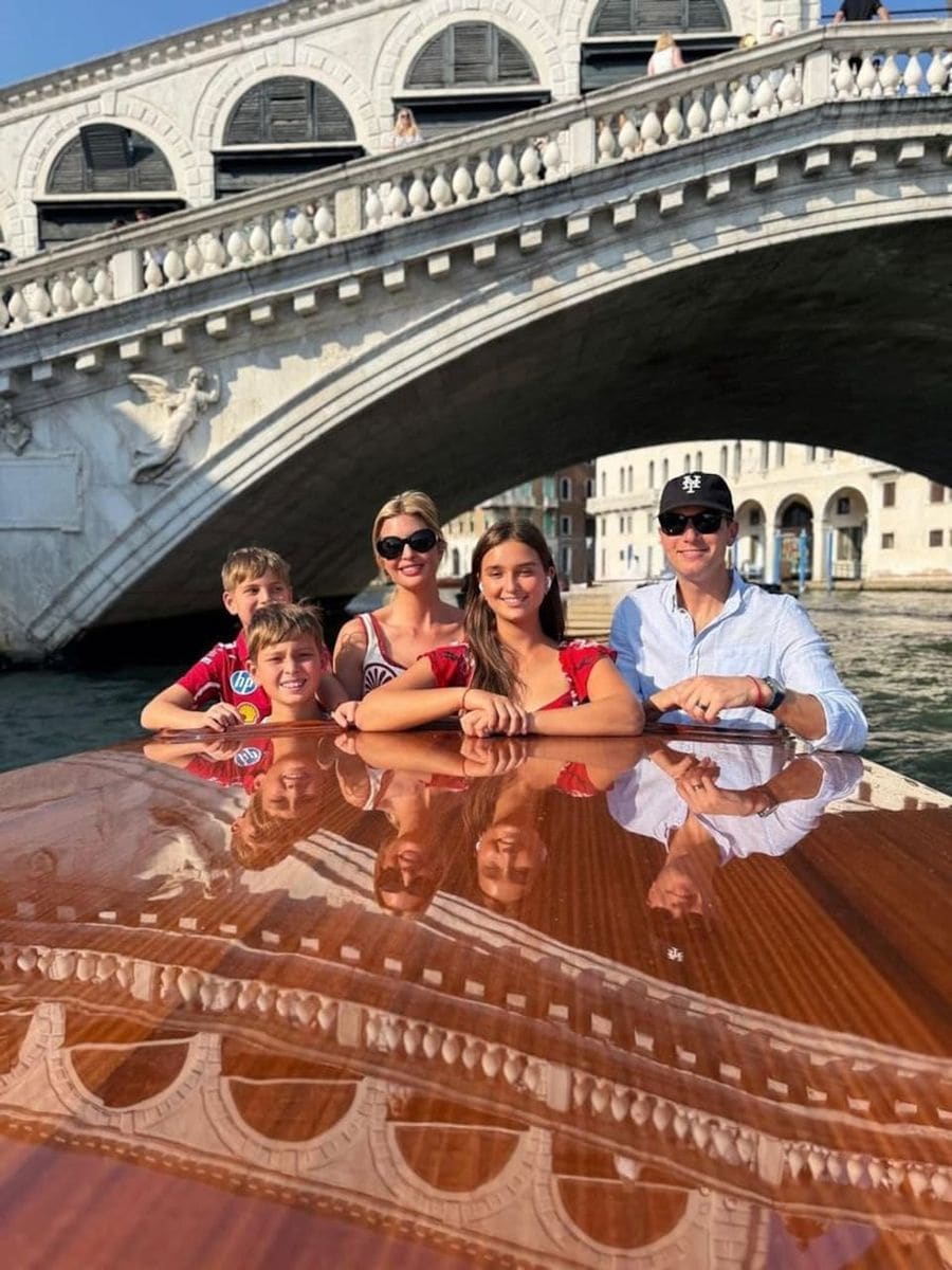 Ivanka Trump and family sightsee in Venice ahead of Jeff Bezos and ...
