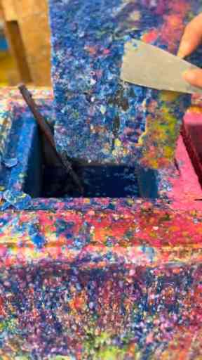 Slate Scrape — Removing Residue And Smoothing The Surface