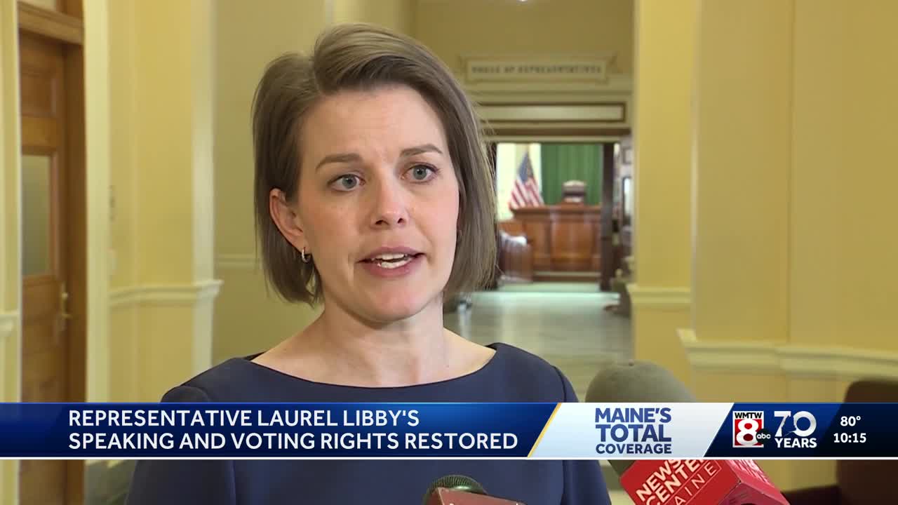 State lawmakers vote to give Rep. Laurel Libby speaking and voting ...