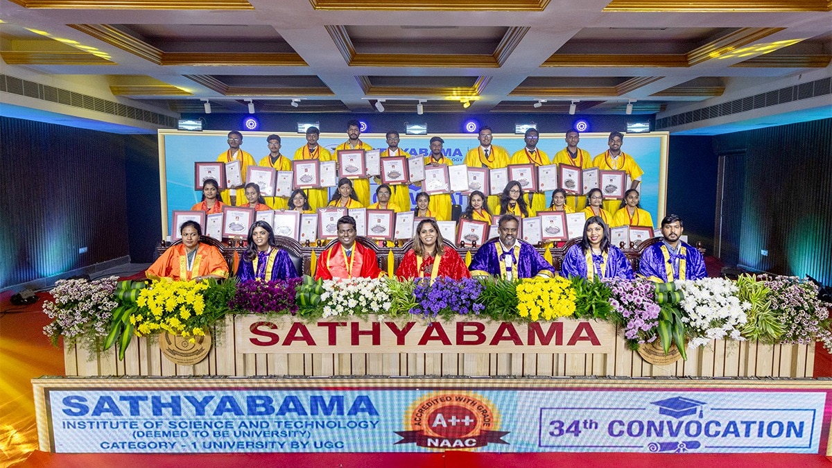 Sathyabama Institute Celebrates 34th Convocation with Over 5,000 ...