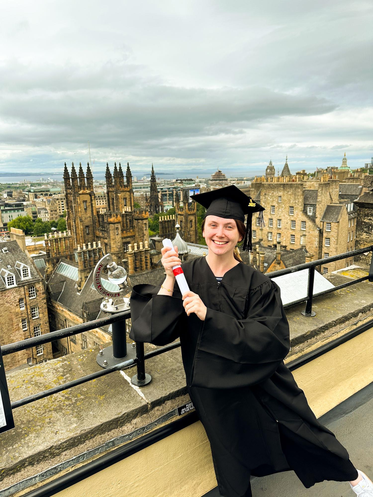 Graduation goals: Celebrate at Camera Obscura, Edinburgh