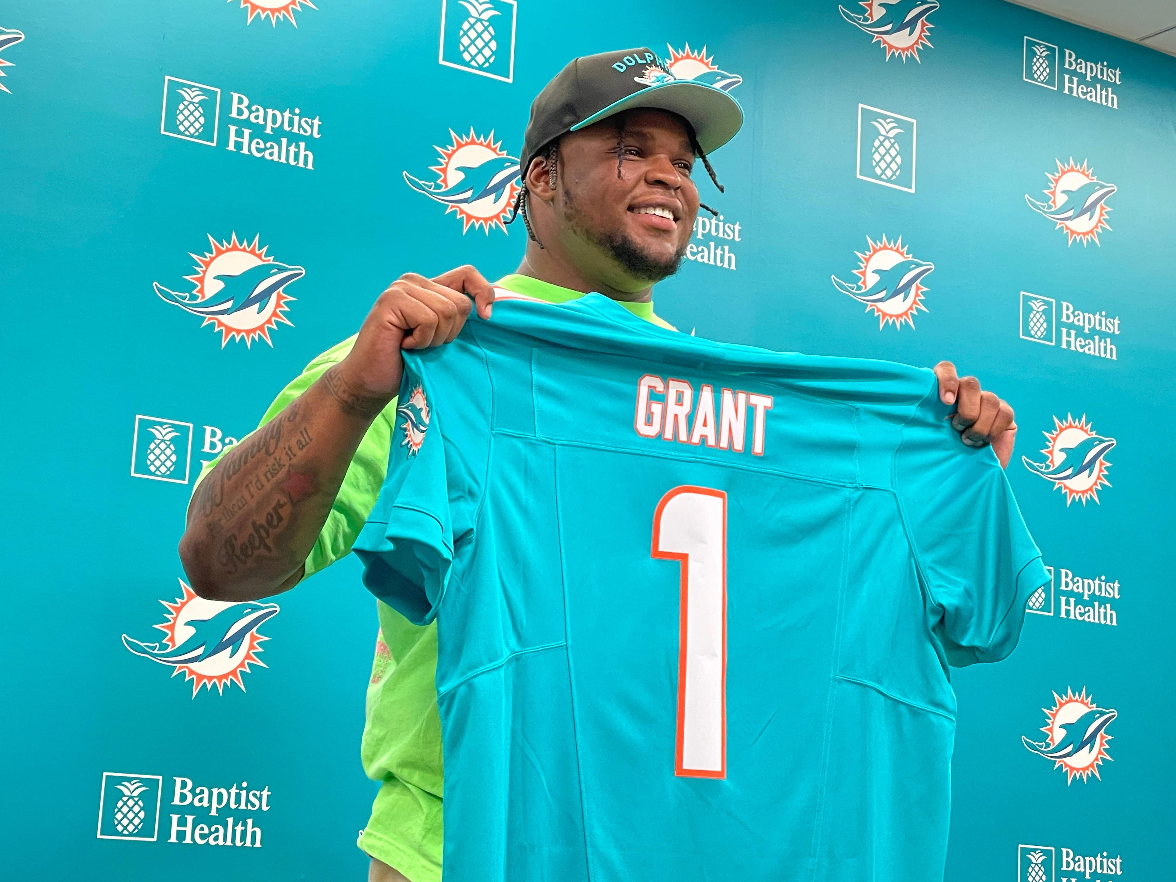 ESPN shares update on Dolphins 1st-round NFL draft pick Kenneth Grant