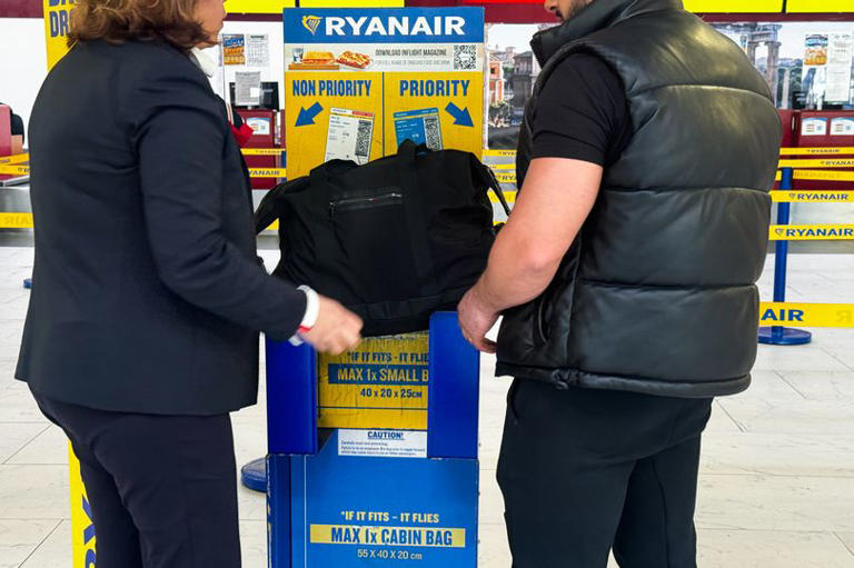 Avoid extra charges on Ryanair by adding a cardboard box to hand ...