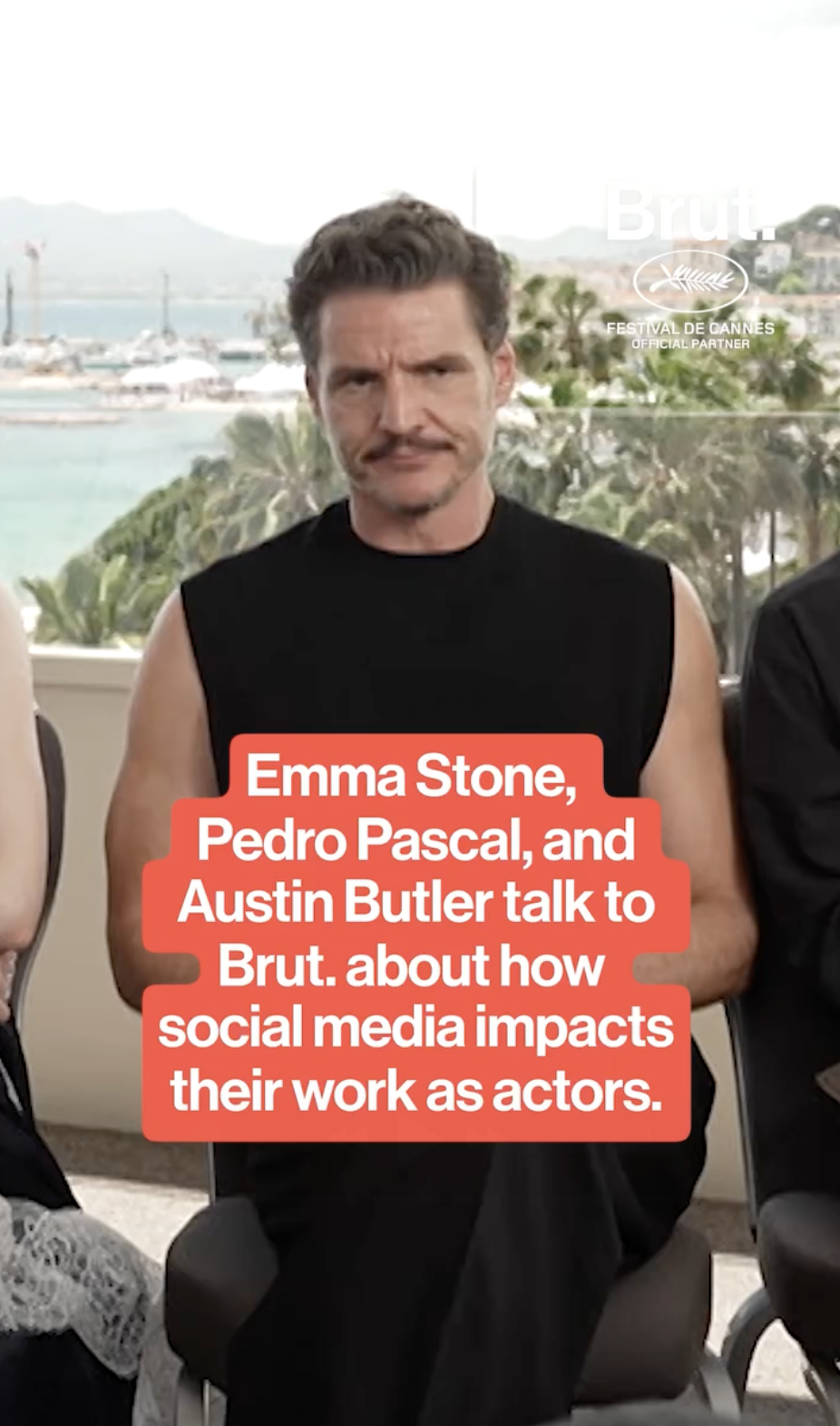 Brut sat down with Austin Butler, Emma Stone, and Pedro Pascal to talk ...