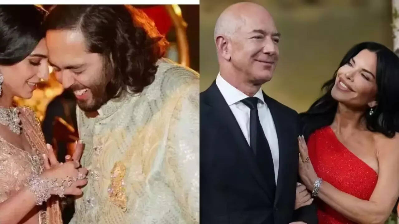Inside the world’s most expensive weddings from Jeff Bezos to Anant Ambani