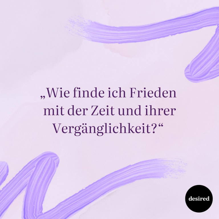 Wenn alles Schöne zu schnell vergeht: Warum „Zeit-Angst“ real ist und ...