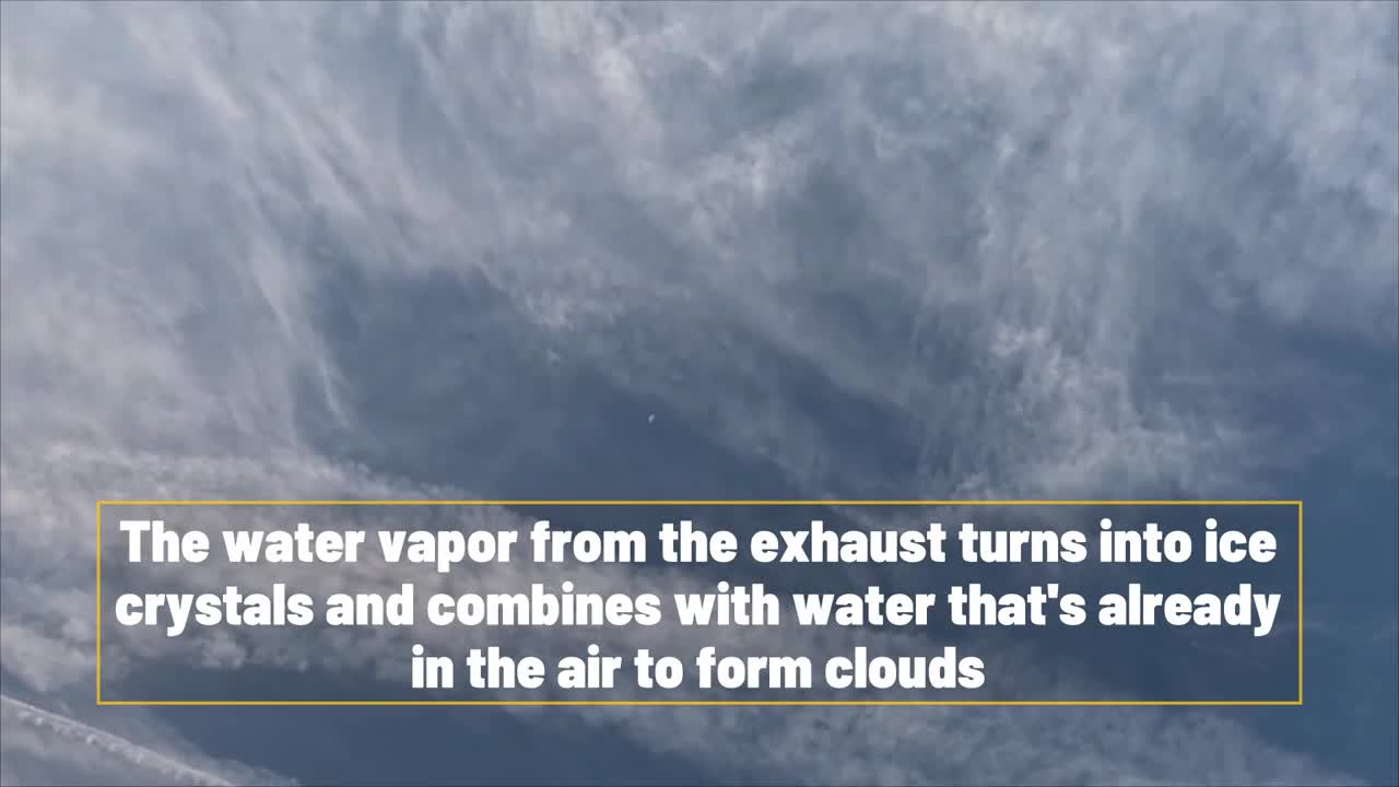 What Are Those White Lines Behind Airplanes?