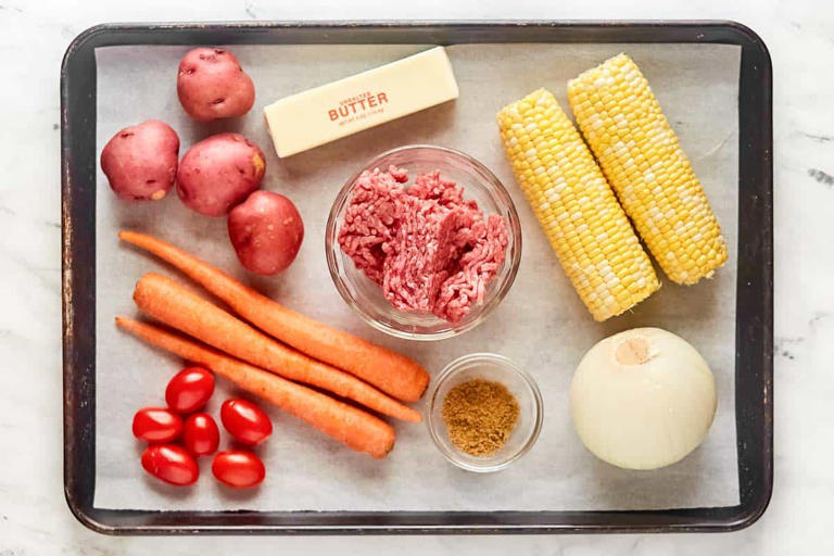 Classic Hobo Dinner Foil Packets