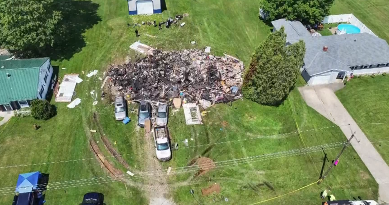 Four injured, including 3 firefighters, after house explosion in Ohio