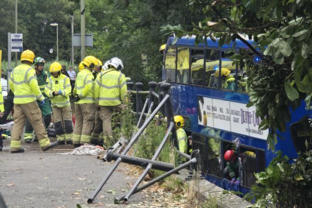 Students shout 'we're going to die' in video footage inside bus before ...