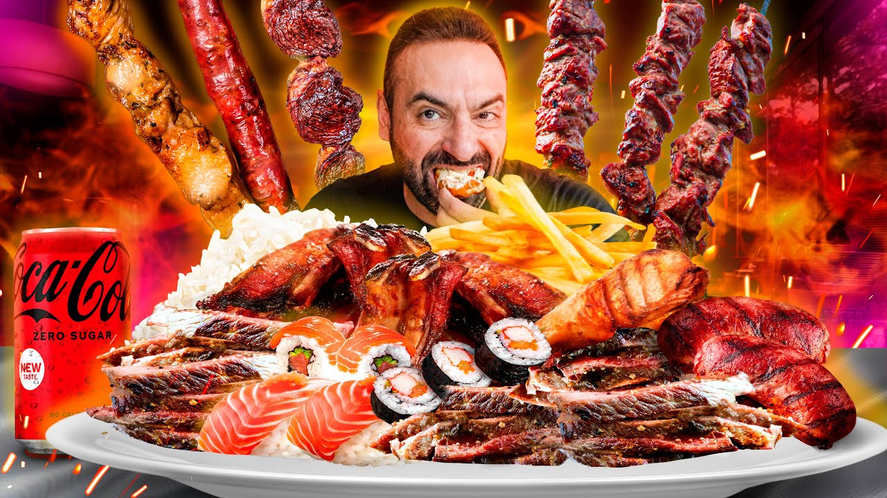 I tried the barbecue buffet 🍖