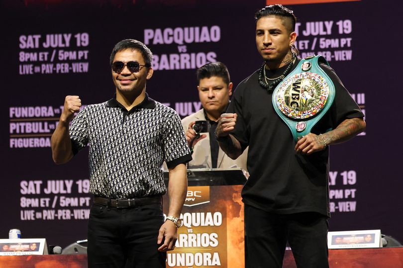 Manny Pacquiao issues cutting 11 word response to Eddie Hearn 'mockery ...