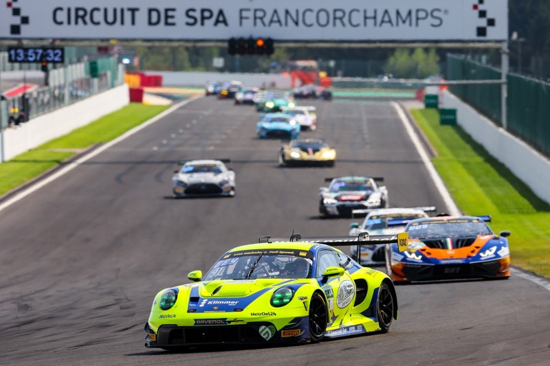 Kostenloser Livestream 24h Spa 2025: Trainings & Rennen in voller Länge