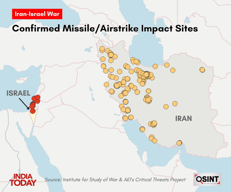 Counting losses suffered by Iran and Israel in 12-day war