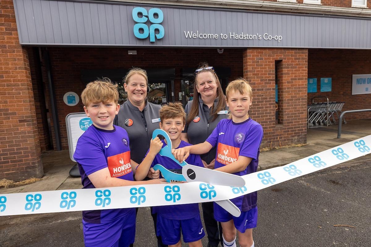Hadston Co-op re-opens with fresh new-look