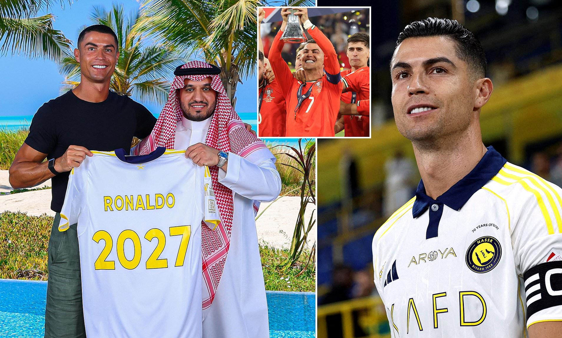 Cristiano Ronaldo signs new two-year deal with Al-Nassr to extend stay ...