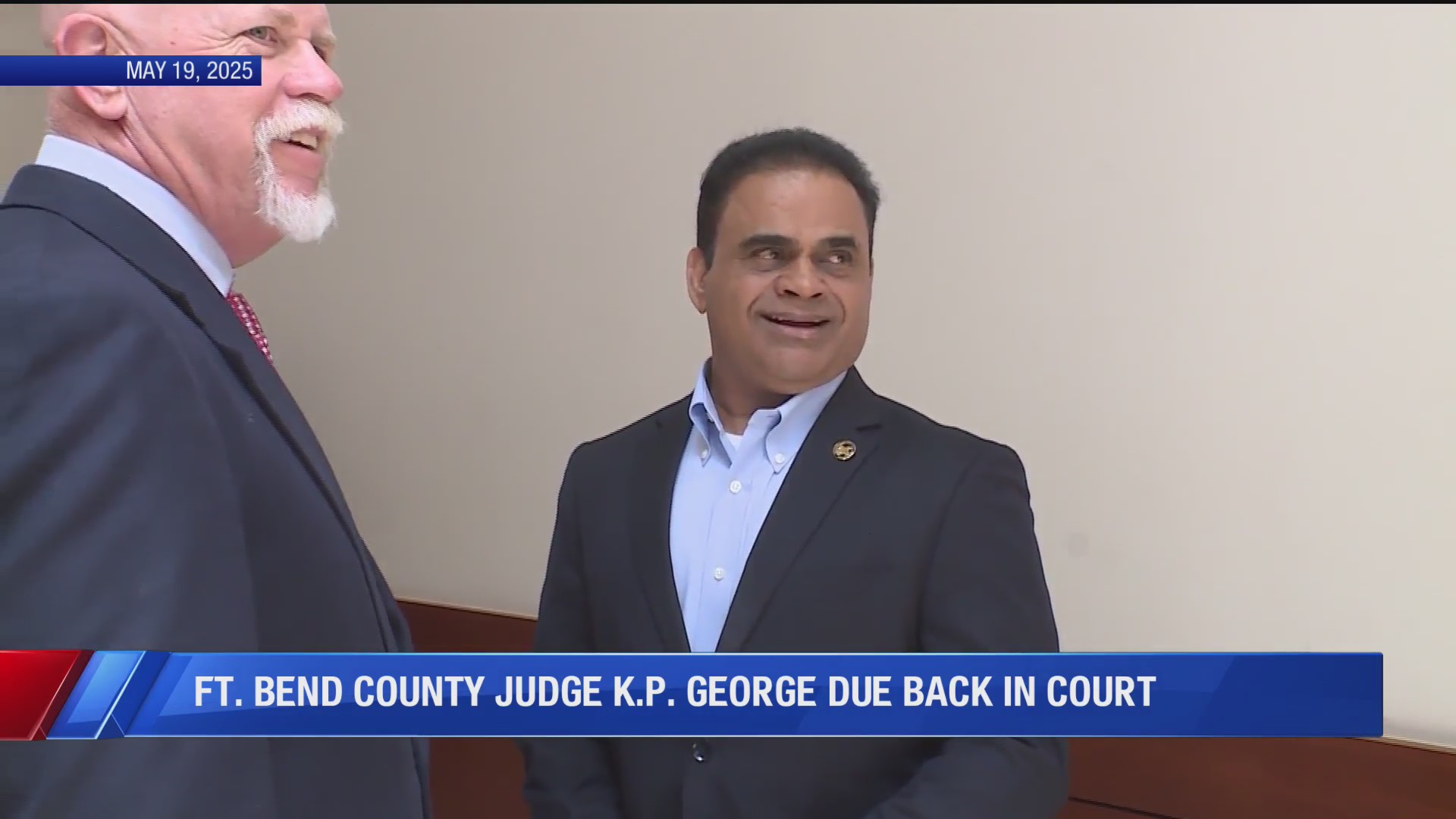 Fort Bend County judge K.P. George due back in court June 26