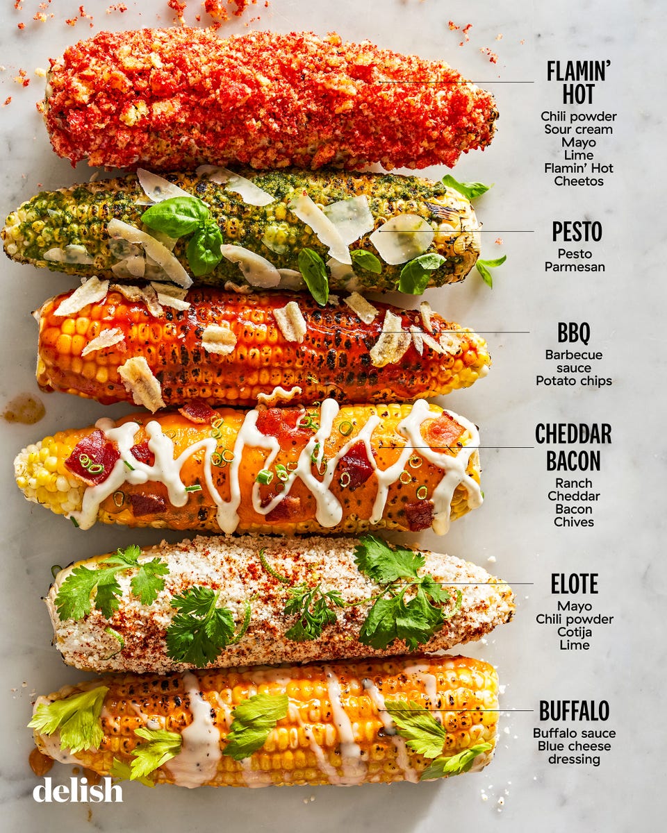 15 Grilled Corn Toppings That Will Have You Smiling Ear to Ear