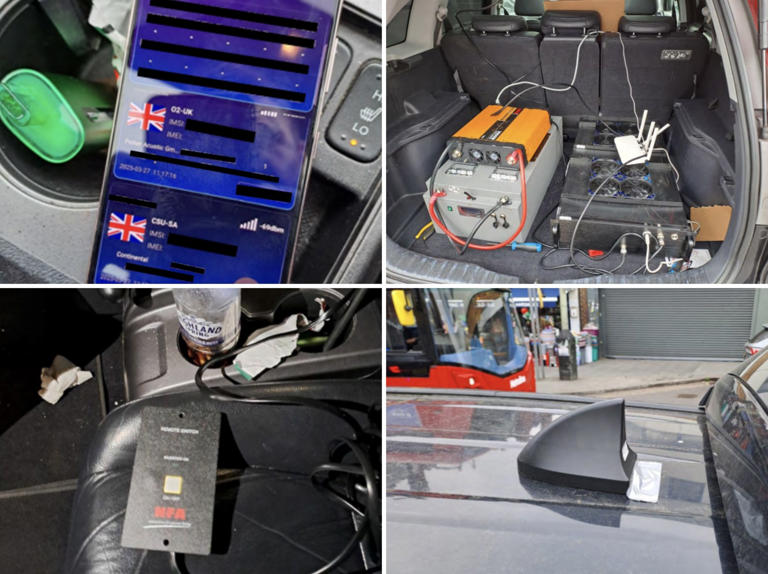 Chinese student who used a phone mast ‘blaster’ in car to send HMRC ...