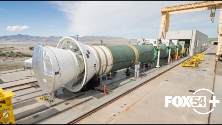 WATCH on FOX54+ | NASA to Test Powerful Rocket Booster for Artemis ...
