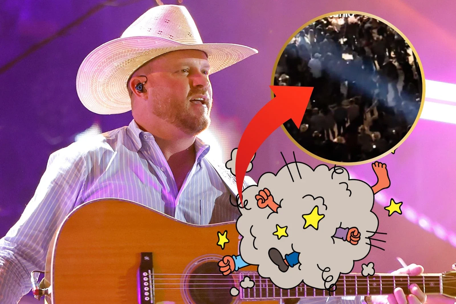 Cody Johnson Fans Break Out in a Brawl After He Sings ‘God Bless ...