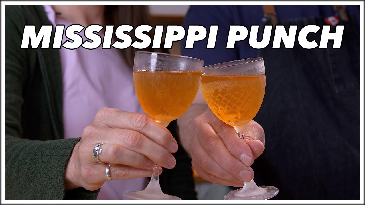 Mississippi Punch Recipe - Cocktails After Dark