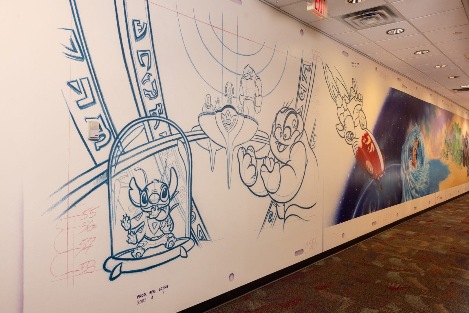 Rare Look Inside Backstage Disney Feature Animation Florida Building ...