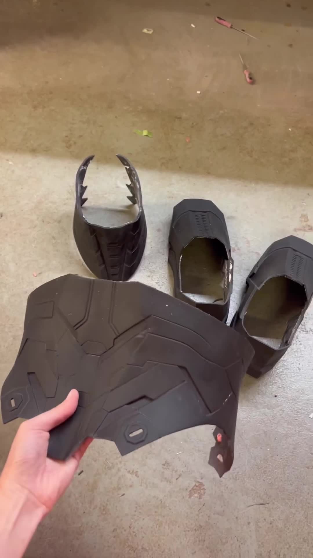 Making my iron man suit more comfortable to wear!